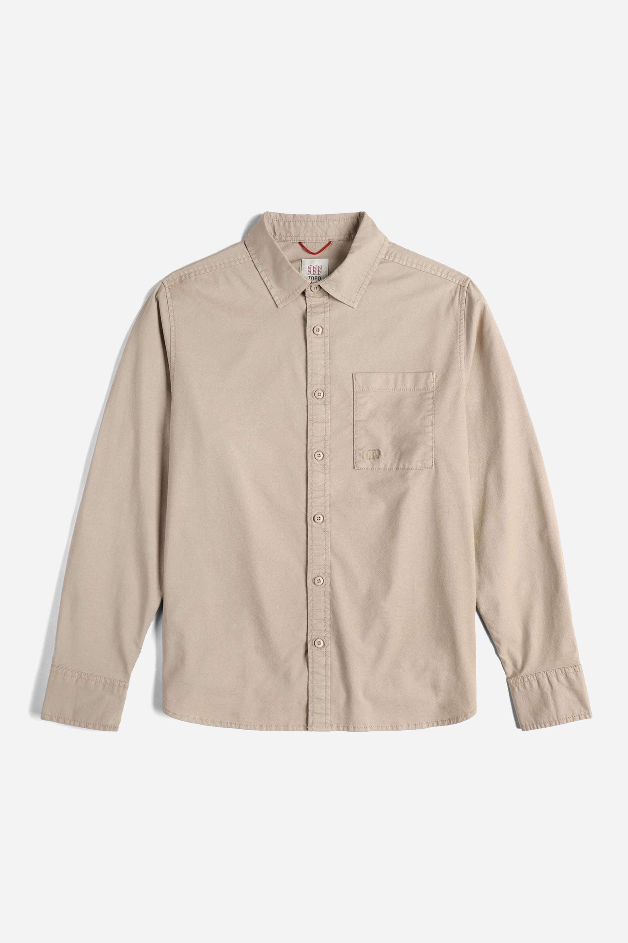 Topo Designs Desert Shirt Mens Cobblestone