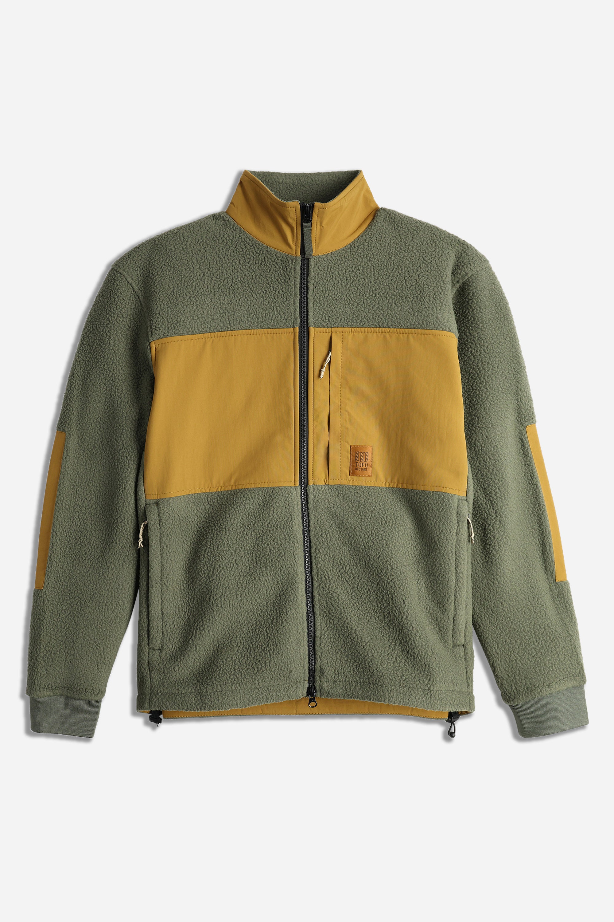 Summit Rise Full Zip Jacket Mens Beetle/Dark Khaki – Topo Designs